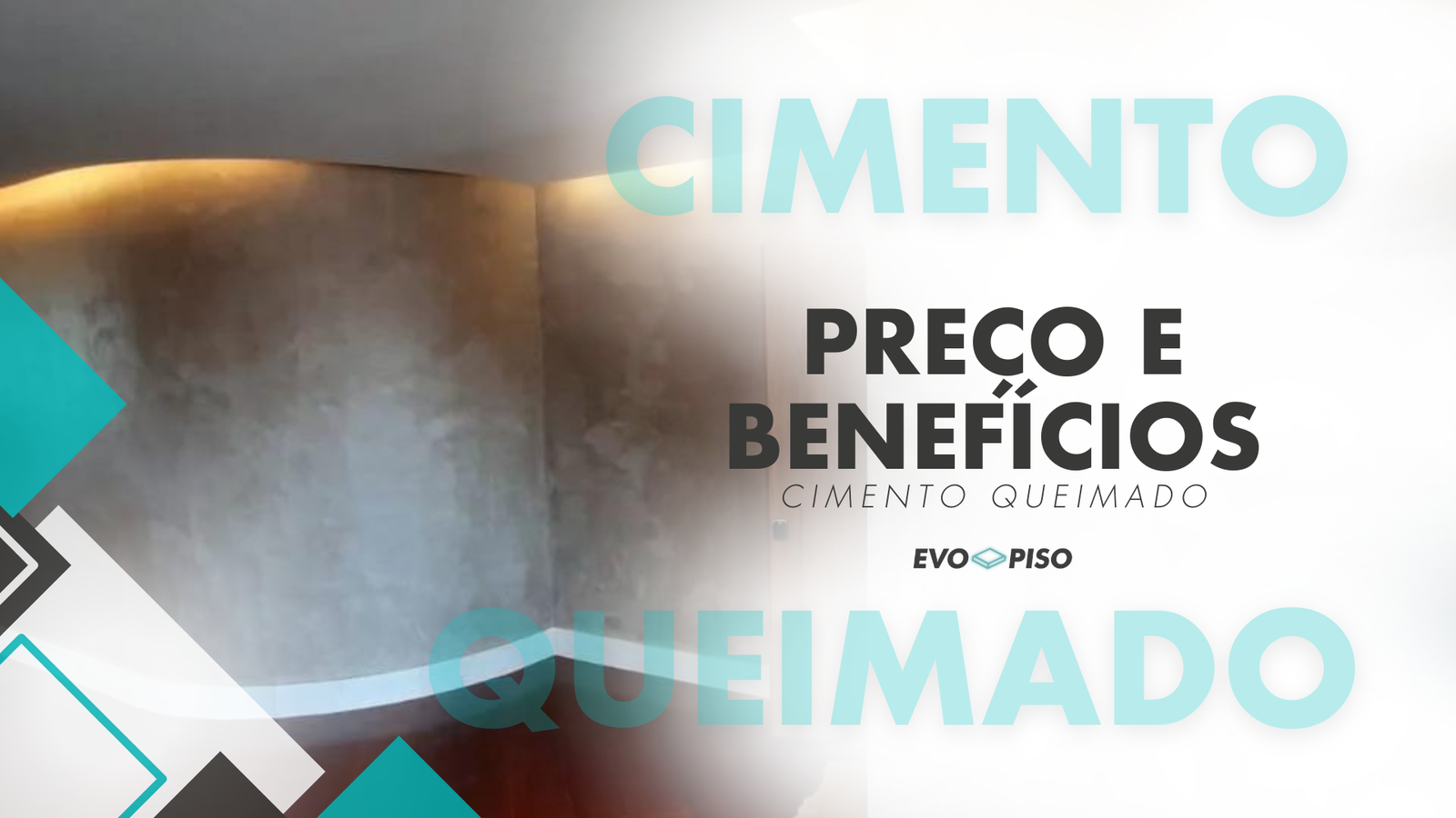 Piso de Cimento Queimado possui bom custo / benefício - EvoPiso - Piso ...